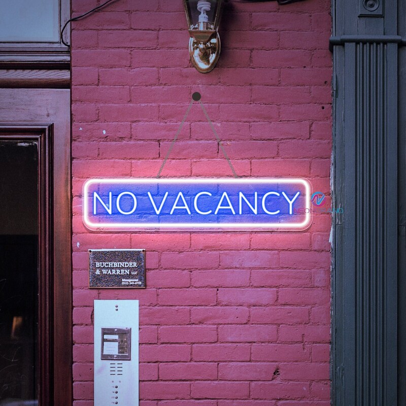 No Vacancy Sign - Etsy