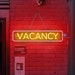 Vacancy Sign Vacancy Lighted Sign Vacancy LED Light Vacancy Neon Sign ...