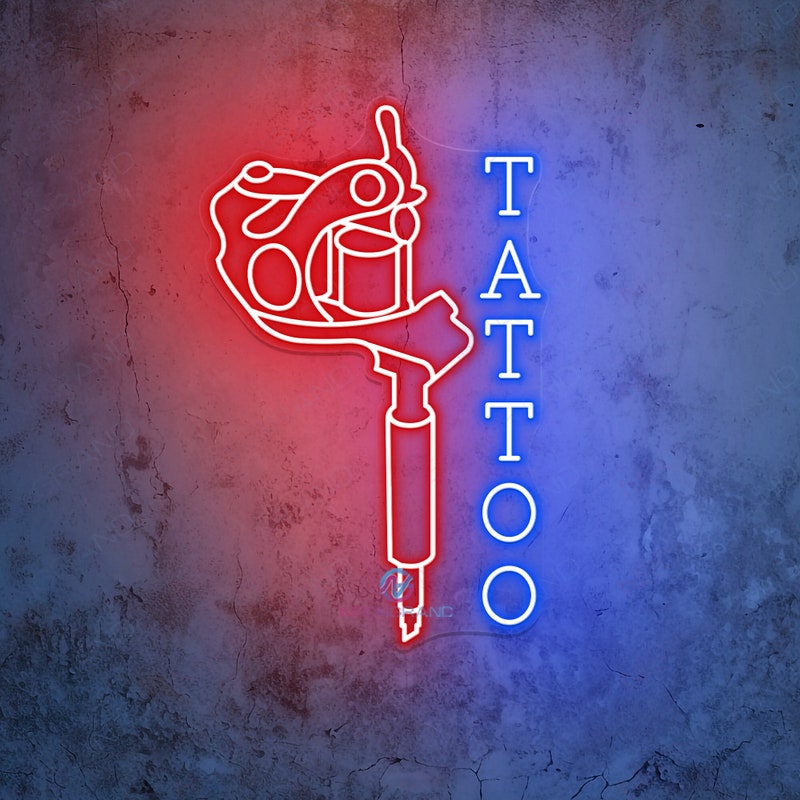 Tattoo Neon Sign - Etsy