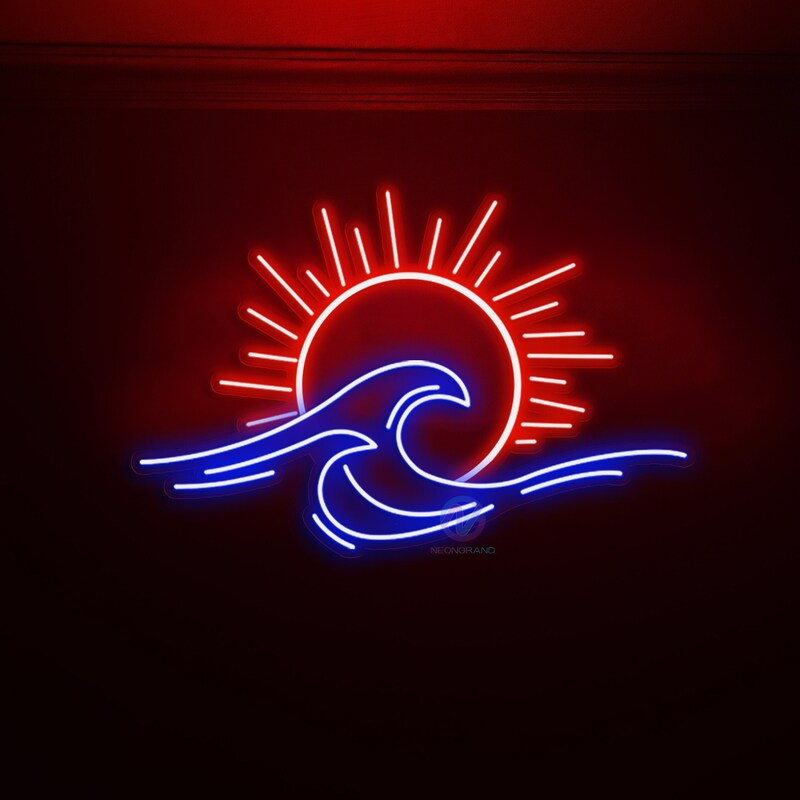 Sunset Neon Sign - Etsy