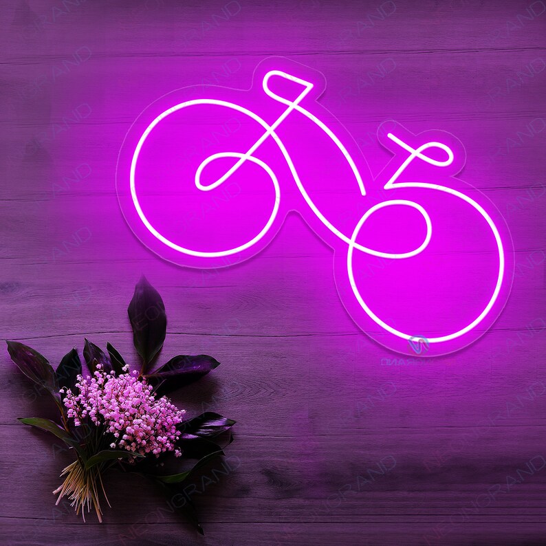 Bicycle Neon Sign Neon Bike Sign LED Bike Bicycle Neon Sign - Etsy