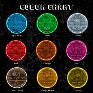 Personalized Neon Sign Bar Custom Neon Basement Bar Sign Outdoor Neon ...