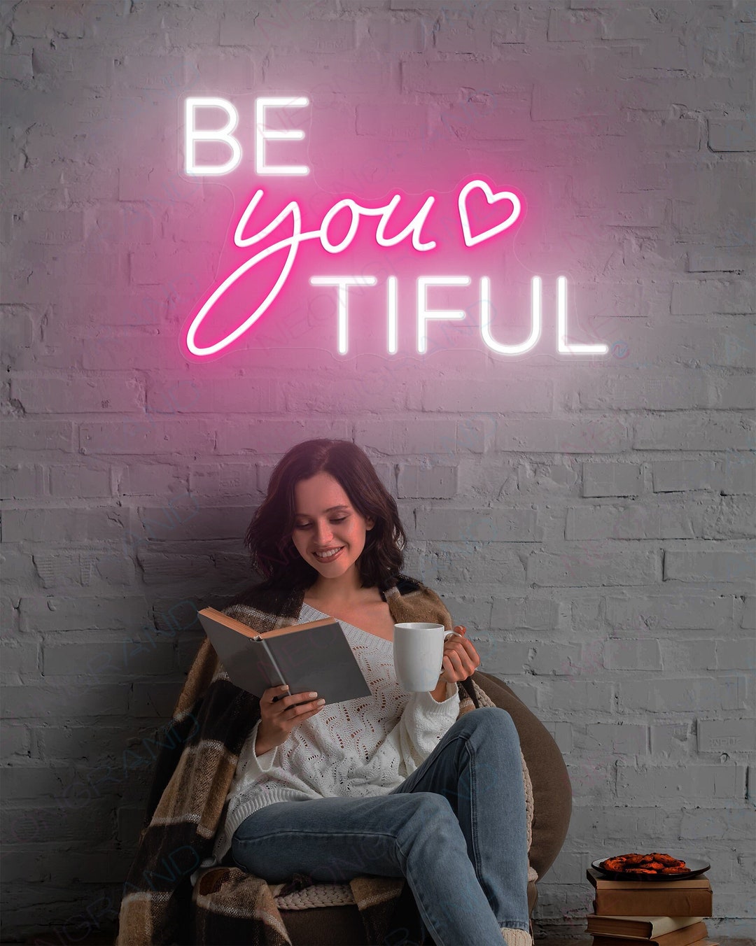 Be You Tiful Neon Sign Custom, Beauty Salon Neon Sign, Custom Neon Sign ...