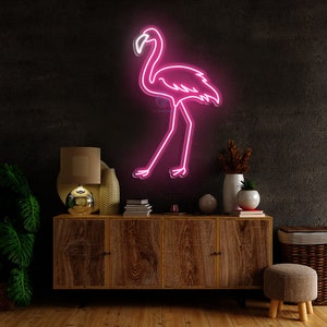 Flamingo Neon Sign, Flamingo Neon Light, Flamingo LED Light Decorations ...