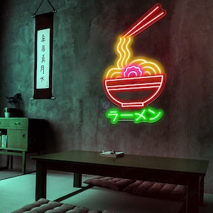 Neon Ramen Sign Ramen Neon Sign Ramen Bowl Neon Sign Japanese Neon Sign ...