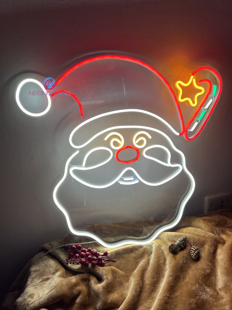 Christmas Neon Sign Christmas LED Neon Sign Christmas Decor - Etsy