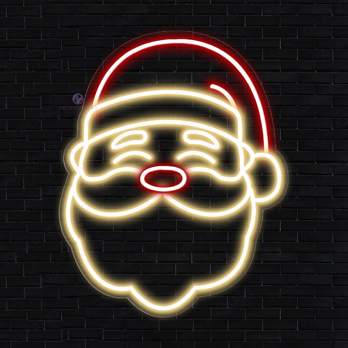 Christmas Neon Sign Santa Neon Sign Christmas Gifts - Etsy