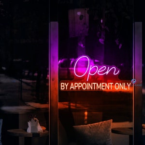 Open by Appointment Only Sign for Business Outdoor Open Sign Waterproof ...