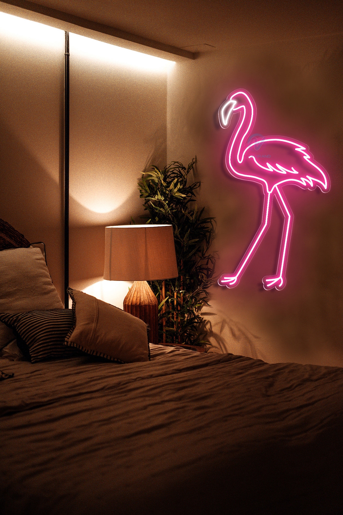 Flamingo Neon Sign Flamingo Neon Light Flamingo LED Light - Etsy