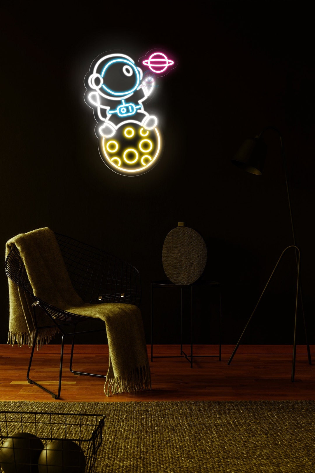 Astronaut Neon Sign Space Neon Sign Neon Sign Art Neon Lights - Etsy