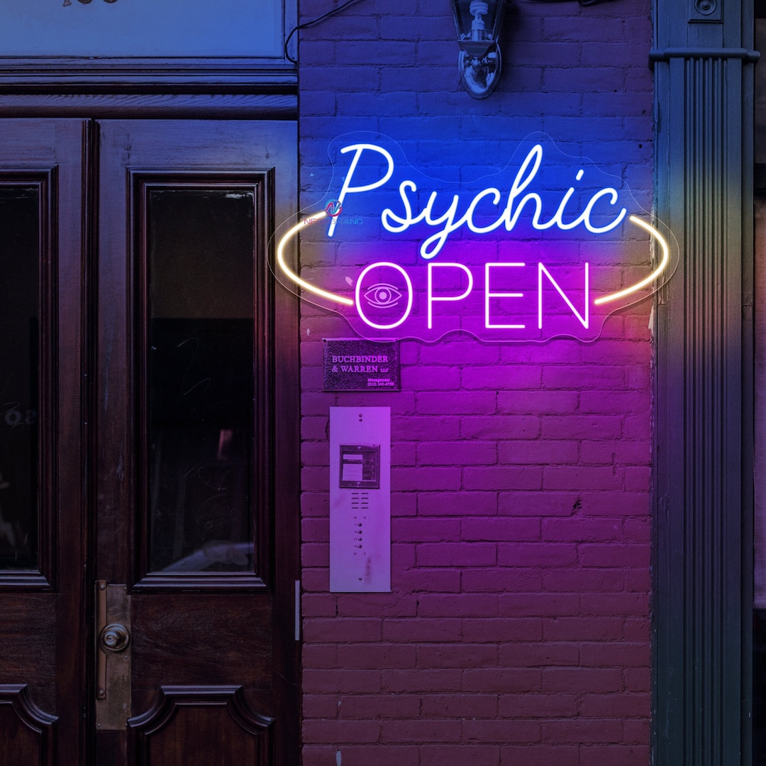 Psychic Neon Sign Tarot Sign Custom Neon LED Light Psychic Tarot ...