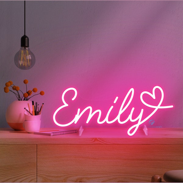 Neon Name Sign - Etsy