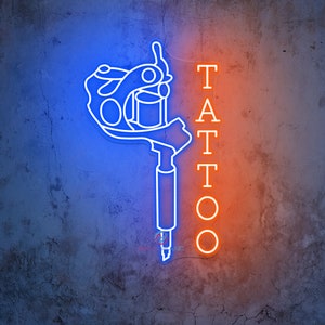 Tattoo Neon Sign Tattoo LED Light Tattoo Studio Decor Tattoo Shop LED ...