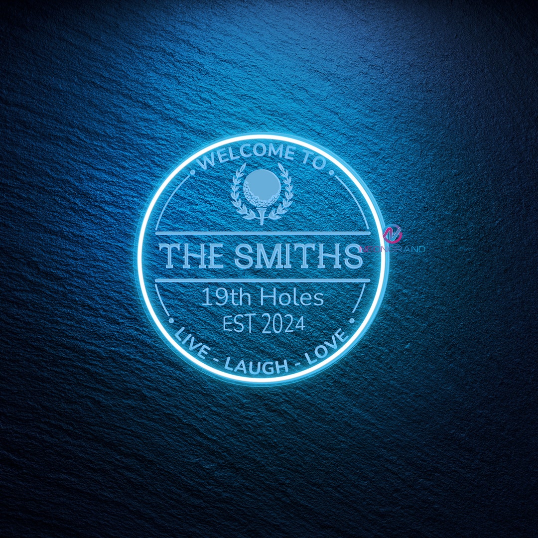 Personalized Golf Sign Personalized Golf Decor Golf Wall Art Custom ...