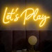 Let's Play Neon Sign Custom Playroom Decor Playroom Neon Sign Kid's ...