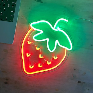 Custom Fruit Led Neon Sign Summer Party Sign Custom Neon Cherry Neon ...