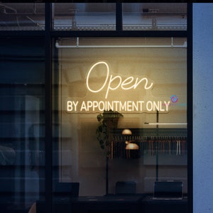 Open by Appointment Only Sign for Business Outdoor Open Sign Waterproof ...