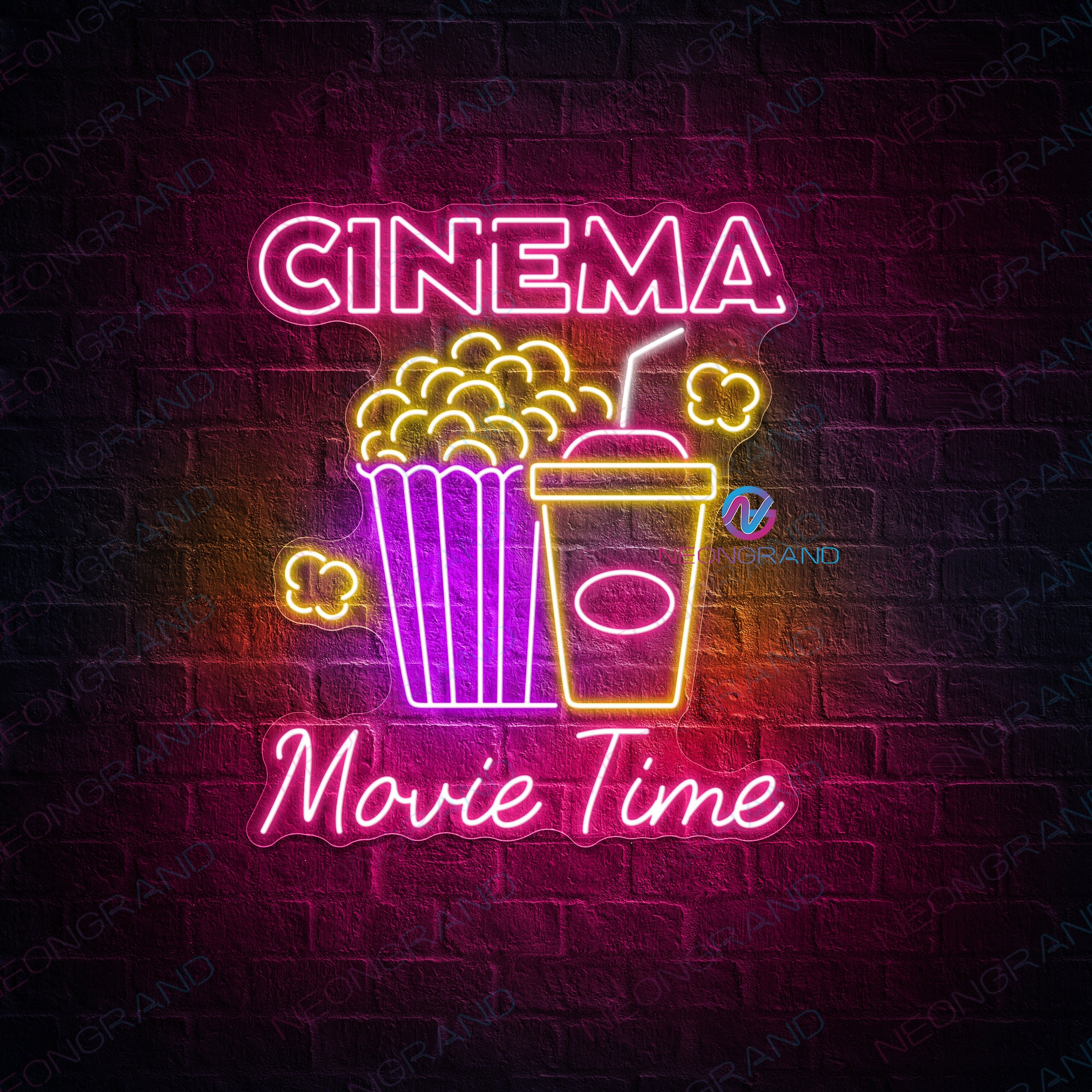 Luces De Letrero De Cine