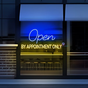 Open by Appointment Only Sign for Business Outdoor Open Sign Waterproof ...