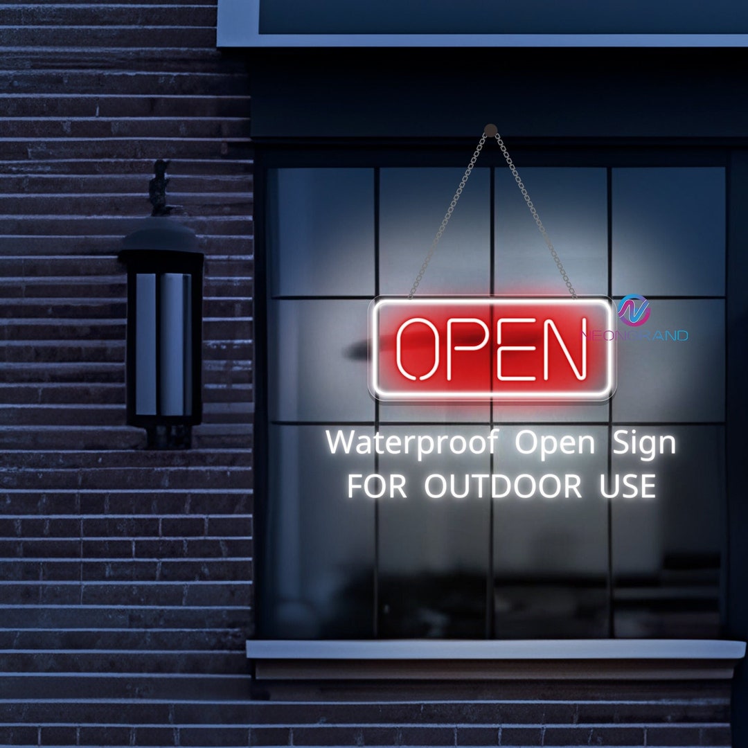 Outdoor Open Sign for Business Outdoor Open Sign Waterproof Open Sign ...