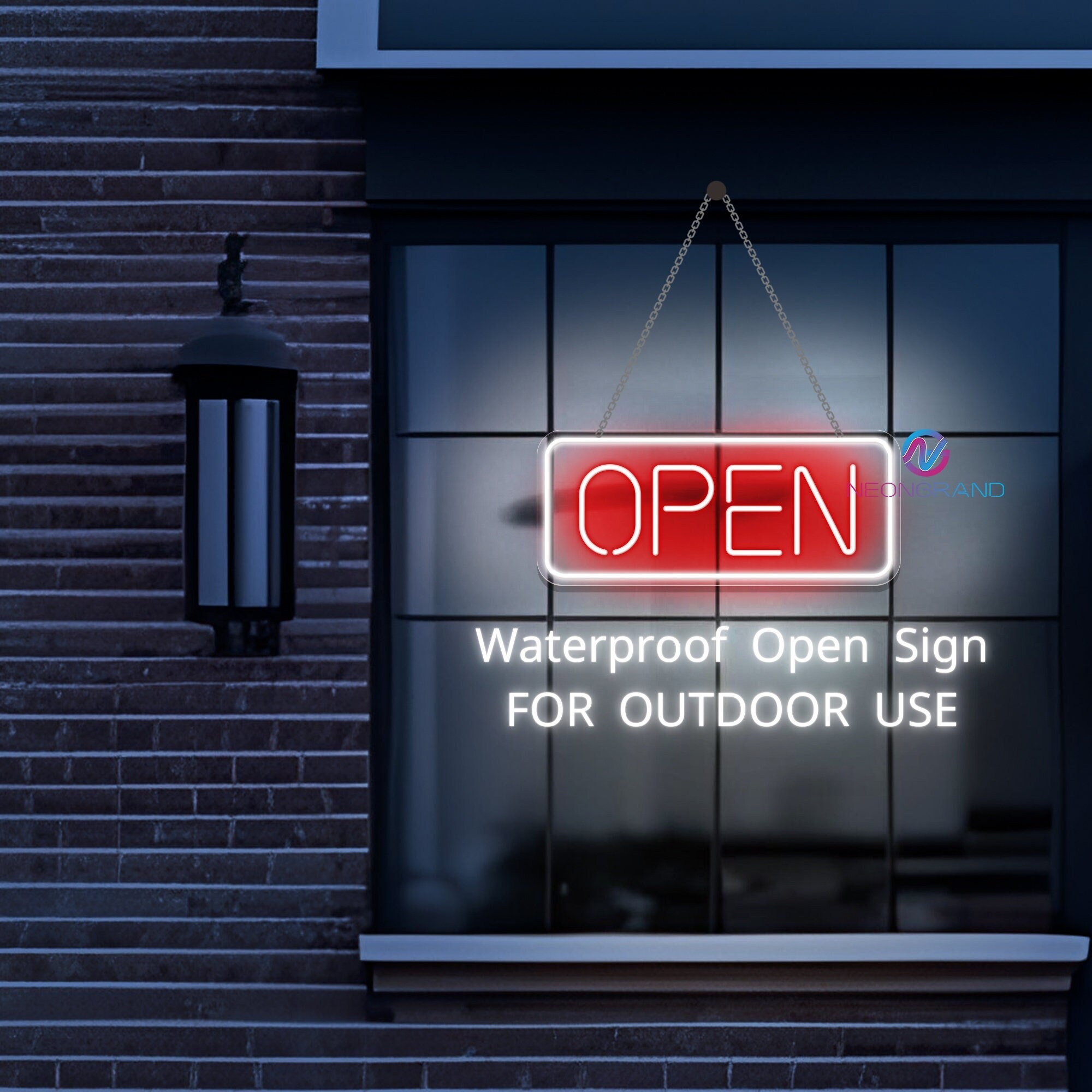 Sign Open Outside Amazon.com : Large Now Open Banner Outdoor Indoor