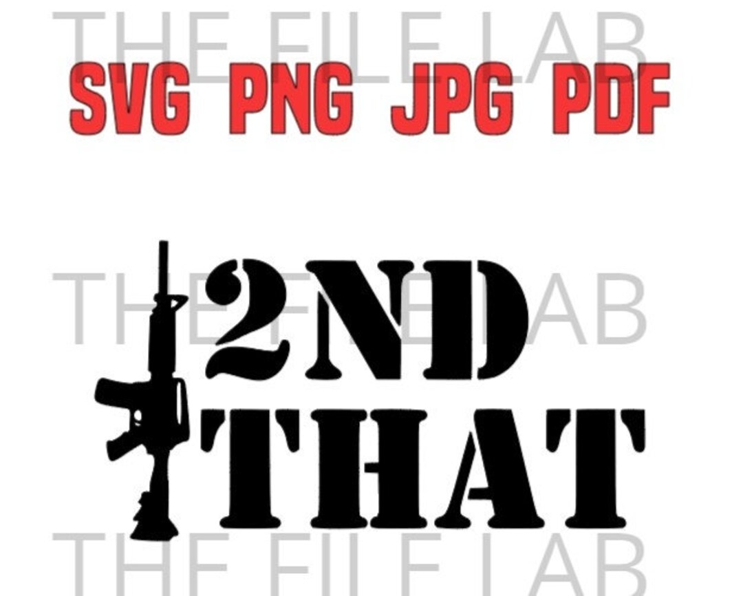 I 2ND THAT Svg, Png, Jpg, Pdf - Etsy