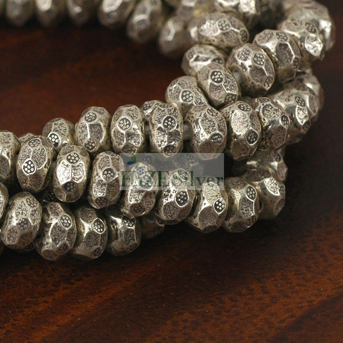 HIZE SB225 Thai Karen Hill Tribe Silver Tribal Ethnic Daisy Flower ...