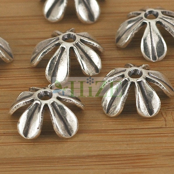 Leaf Bead Caps - Etsy