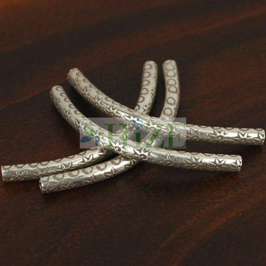 HIZE SB691 Thai Karen Hill Tribe Silver Tribal Flower Floral Imprint ...