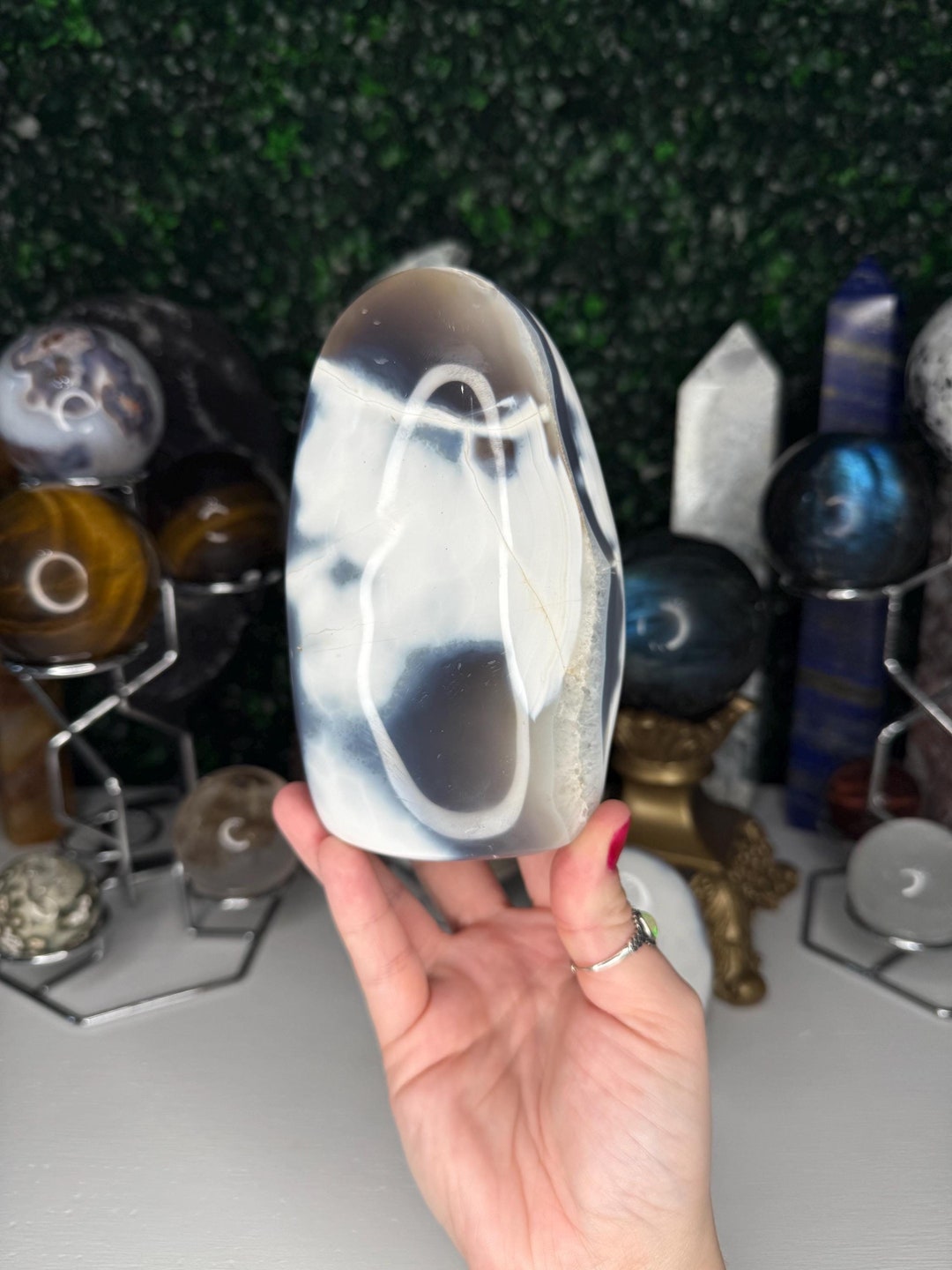 Orca Agate Freeforms | Crystal Freeform, Metaphysical Gift, Healing ...