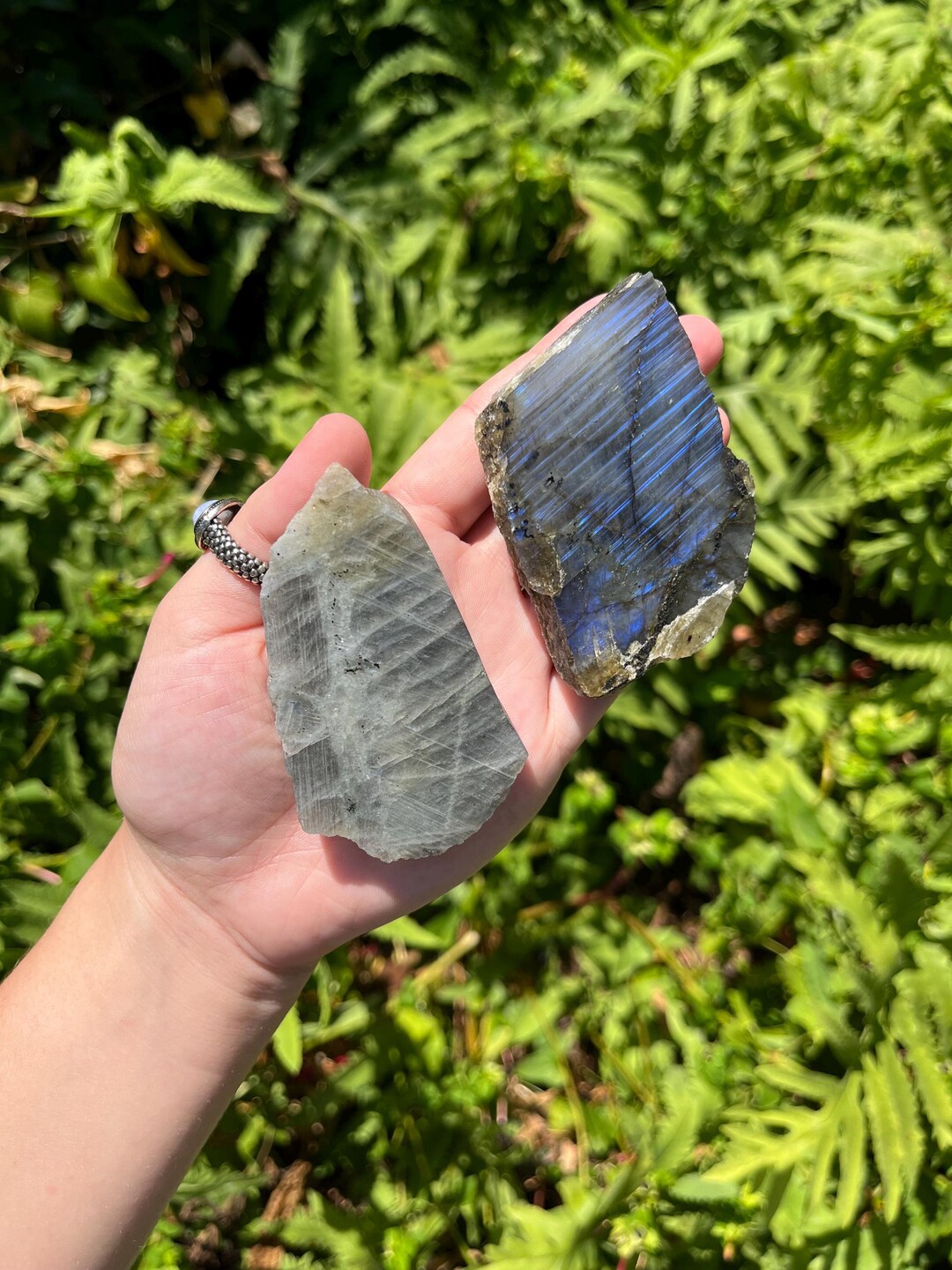 Labradorite Slabs Crystal Slabs, Raw, Rough, Flashy Labradorite ...