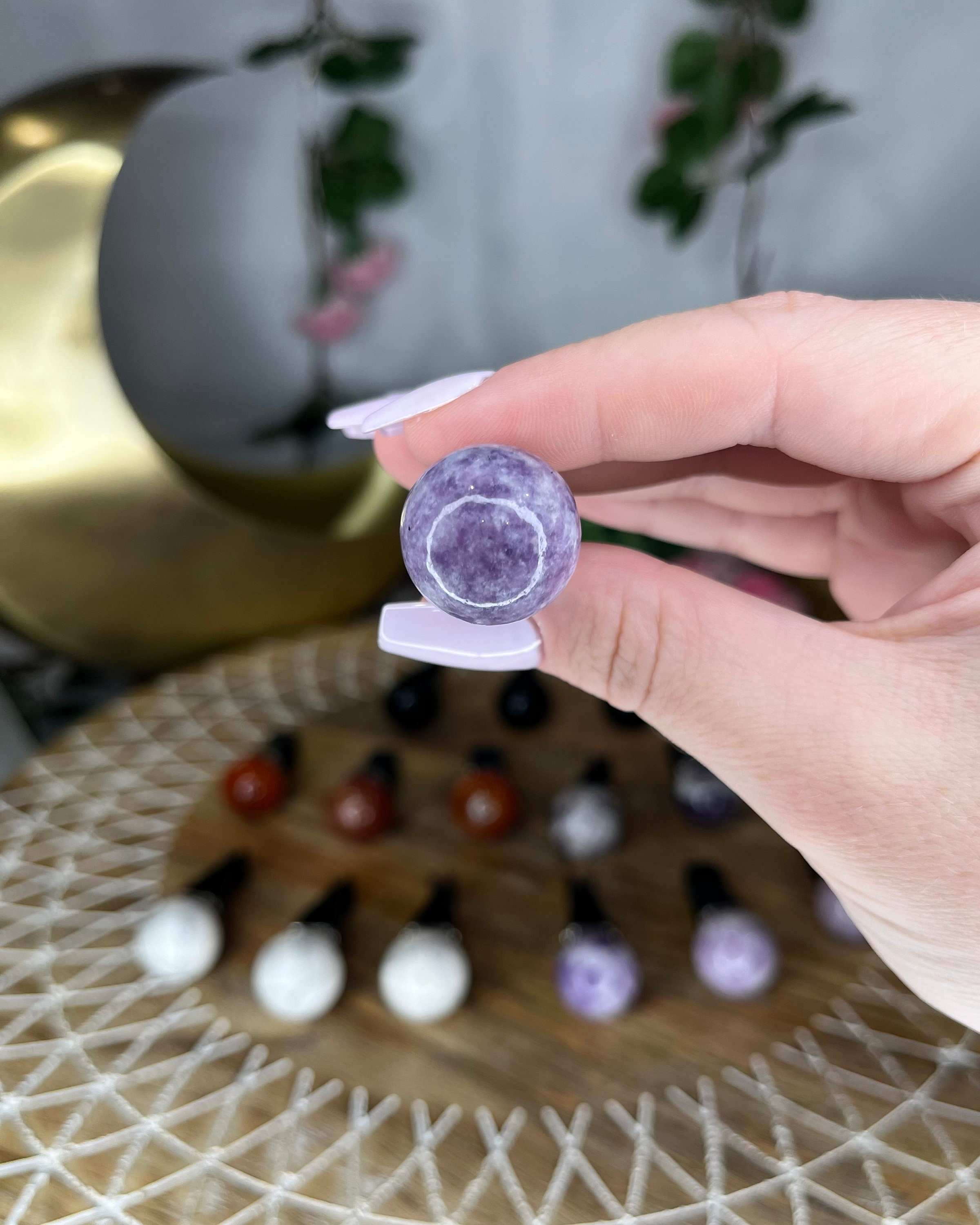 Crystal Sphere Car Vent Clips | Crystal Carvings, Air Vent Clips, Car ...