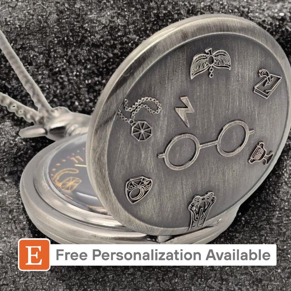 Pocketwatch Necklace - Etsy