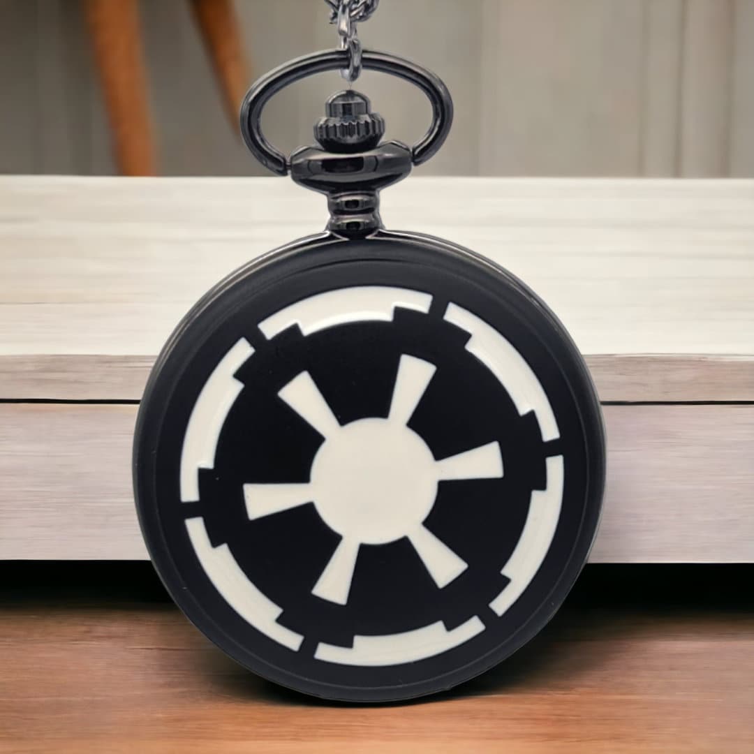Star Wars Pocket Watch NEW Galactic Empire Dark Side Symbol - Etsy