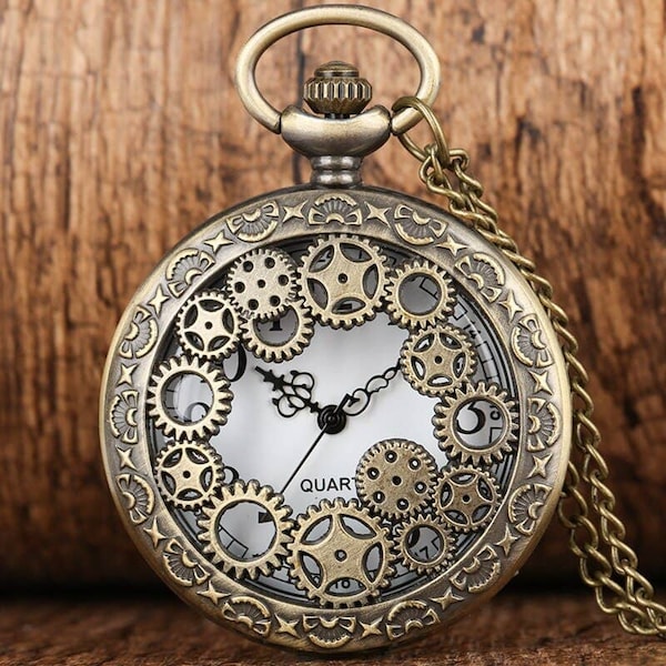 Steampunk Pocket Watch - Etsy