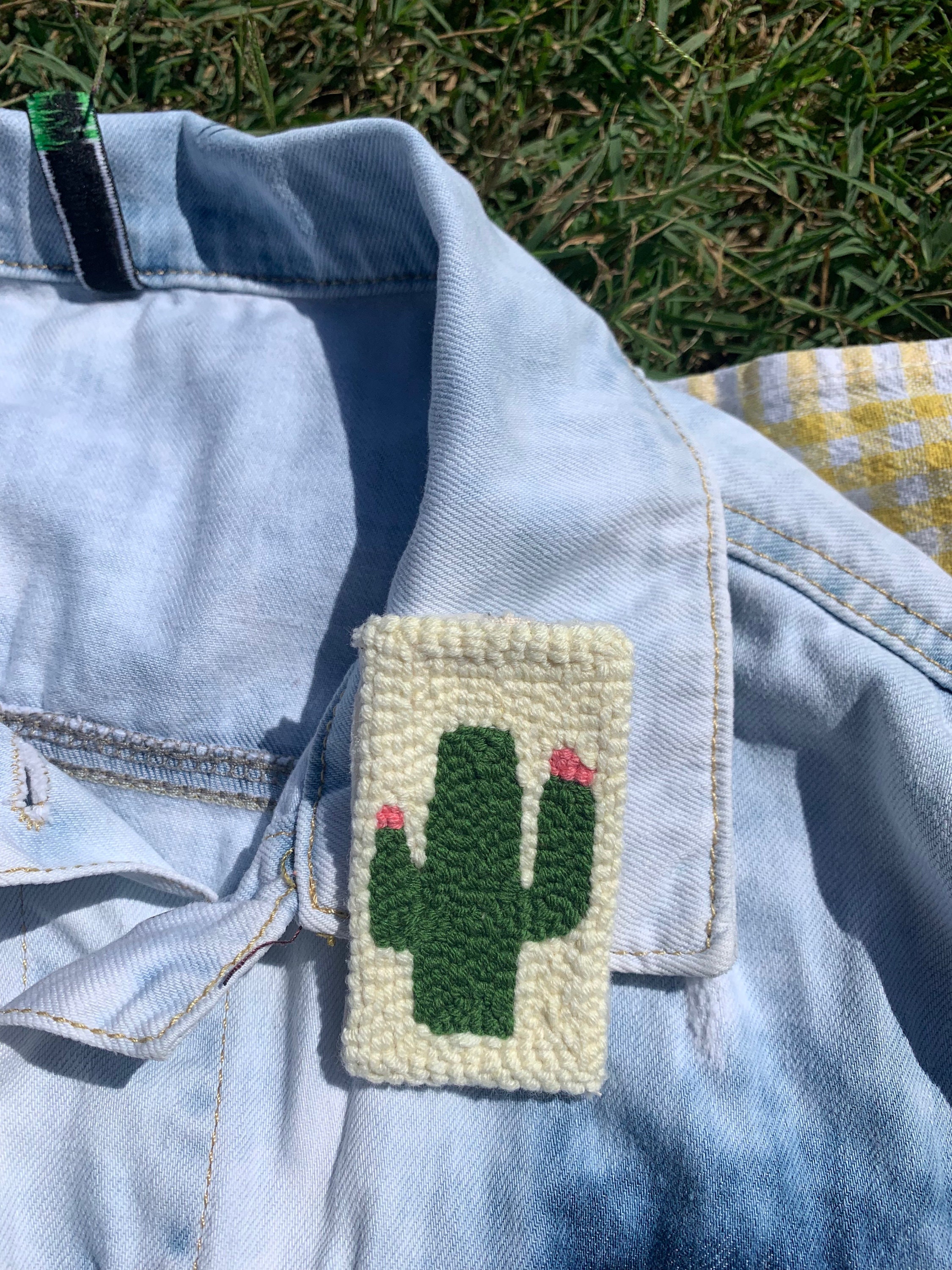 Multi Set, Embroidered Brooch Pin for Women,punch Needle Hair Barrette ...