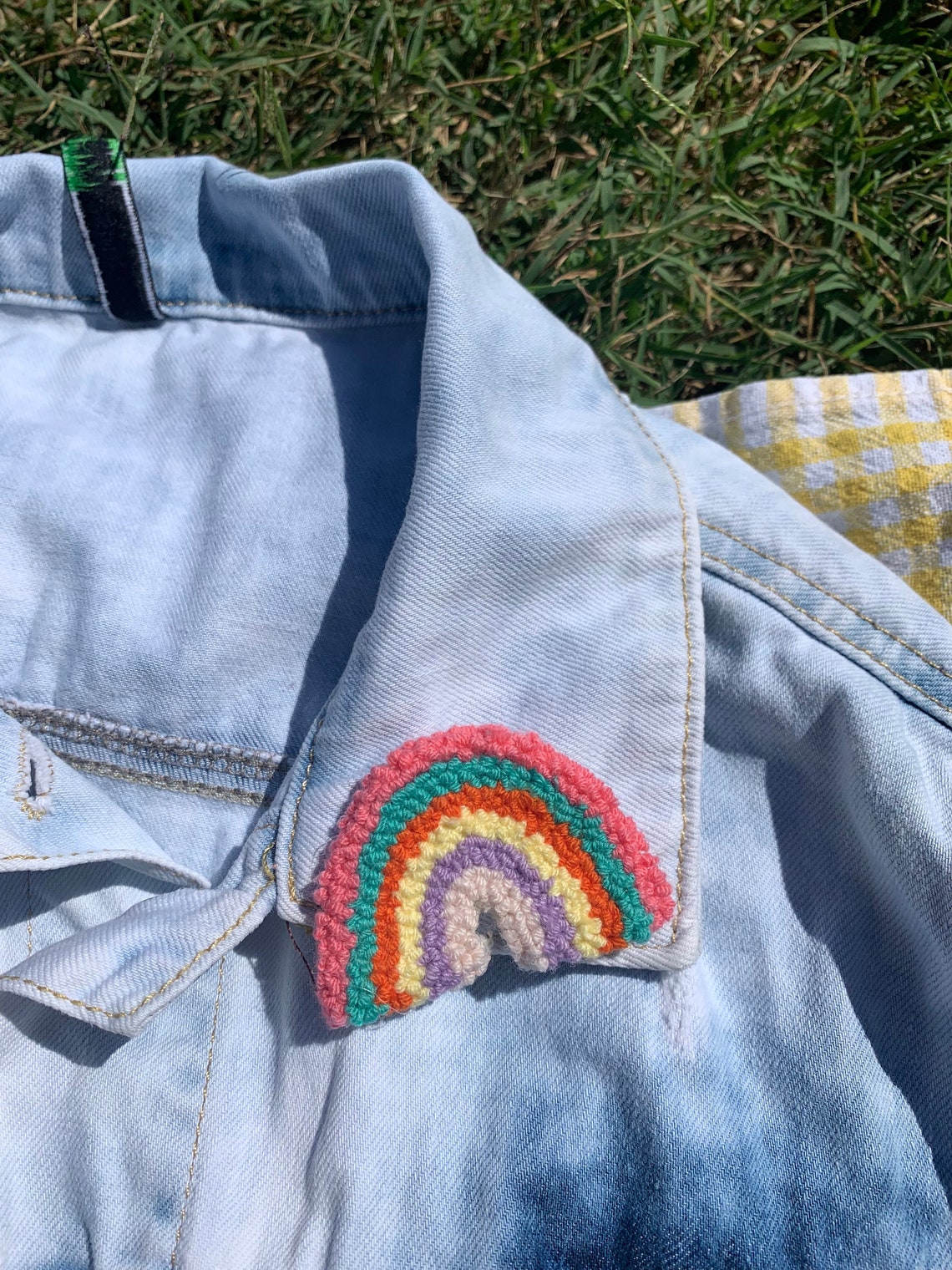 Multi Set, Embroidered Brooch Pin for Women,punch Needle Hair Barrette ...