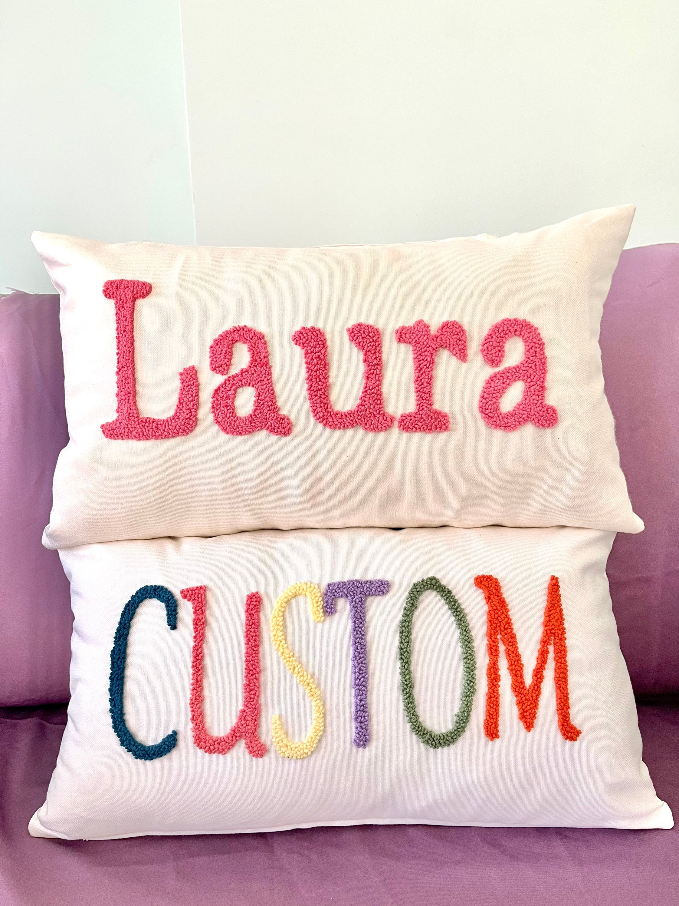 Personalized Baby Name Pillowcase Custom Name Pillowcase - Etsy