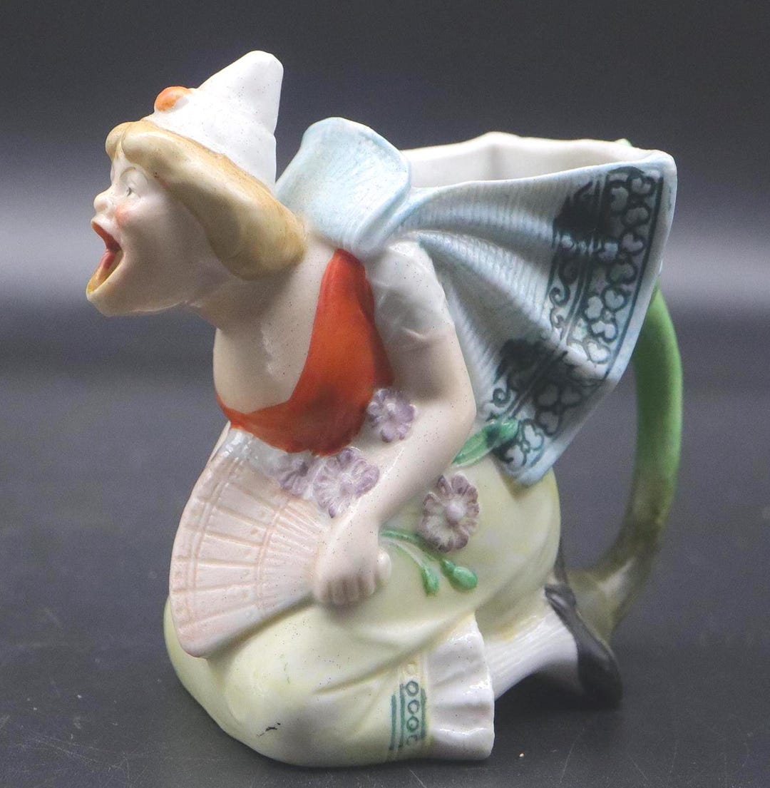 Antique Shafer & Vater Fairy Godmother Creamer – German Porcelain ...
