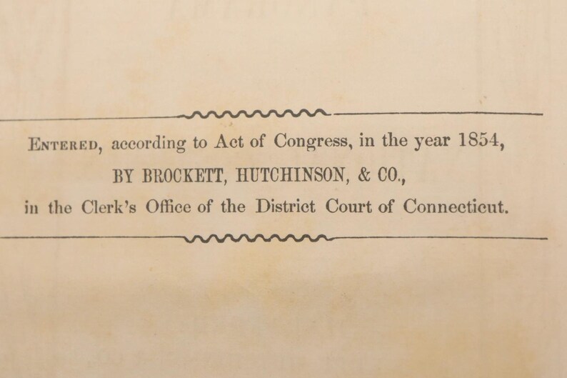Rare 1854 Panorama of National Costumes Book – Brockett Hutchinson ...