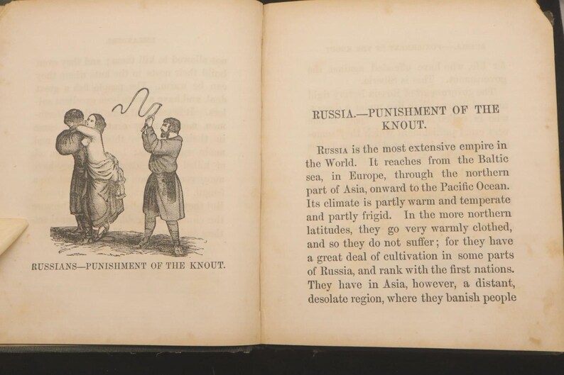 Rare 1854 Panorama of National Costumes Book – Brockett Hutchinson ...