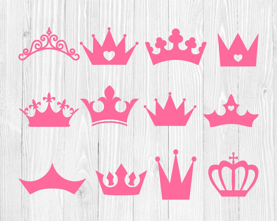 Tiara Svg King Crown Princess Crown Svg Birthday Queen Tiara Png Files ...