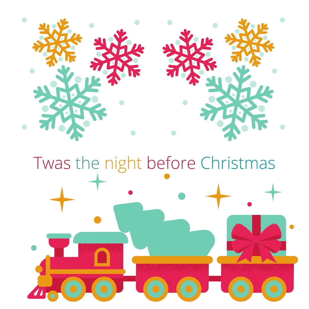 Twas the Night Before Christmas PNG - Etsy