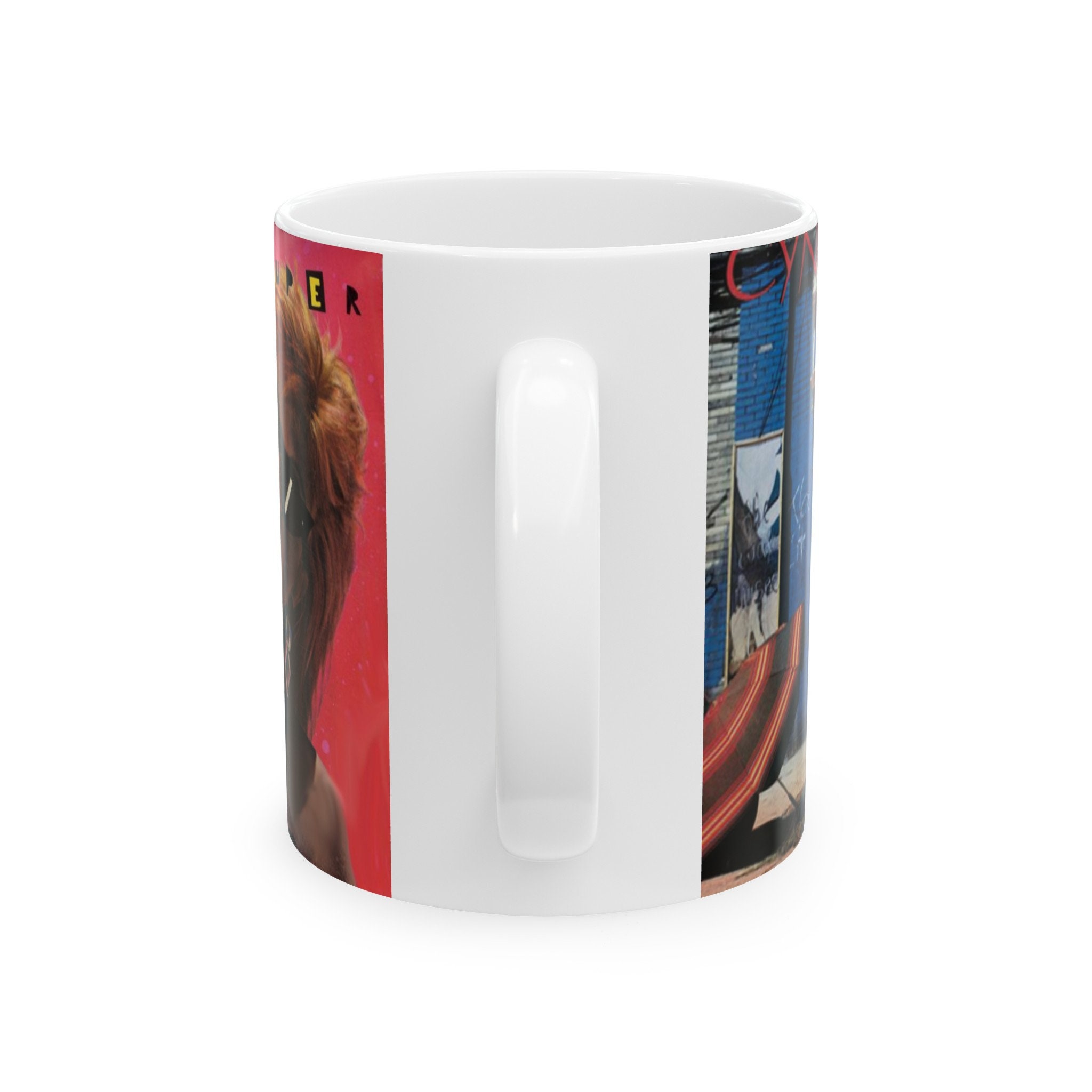 Cindi Lauper Band Vintage Ceramic Mug Retro 80s Rock Fun Music Icon ...