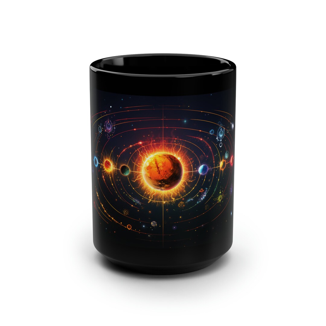 Outer Space Galaxy Coffee Mug Coffee Celestial Moons Boho Stars Starry ...