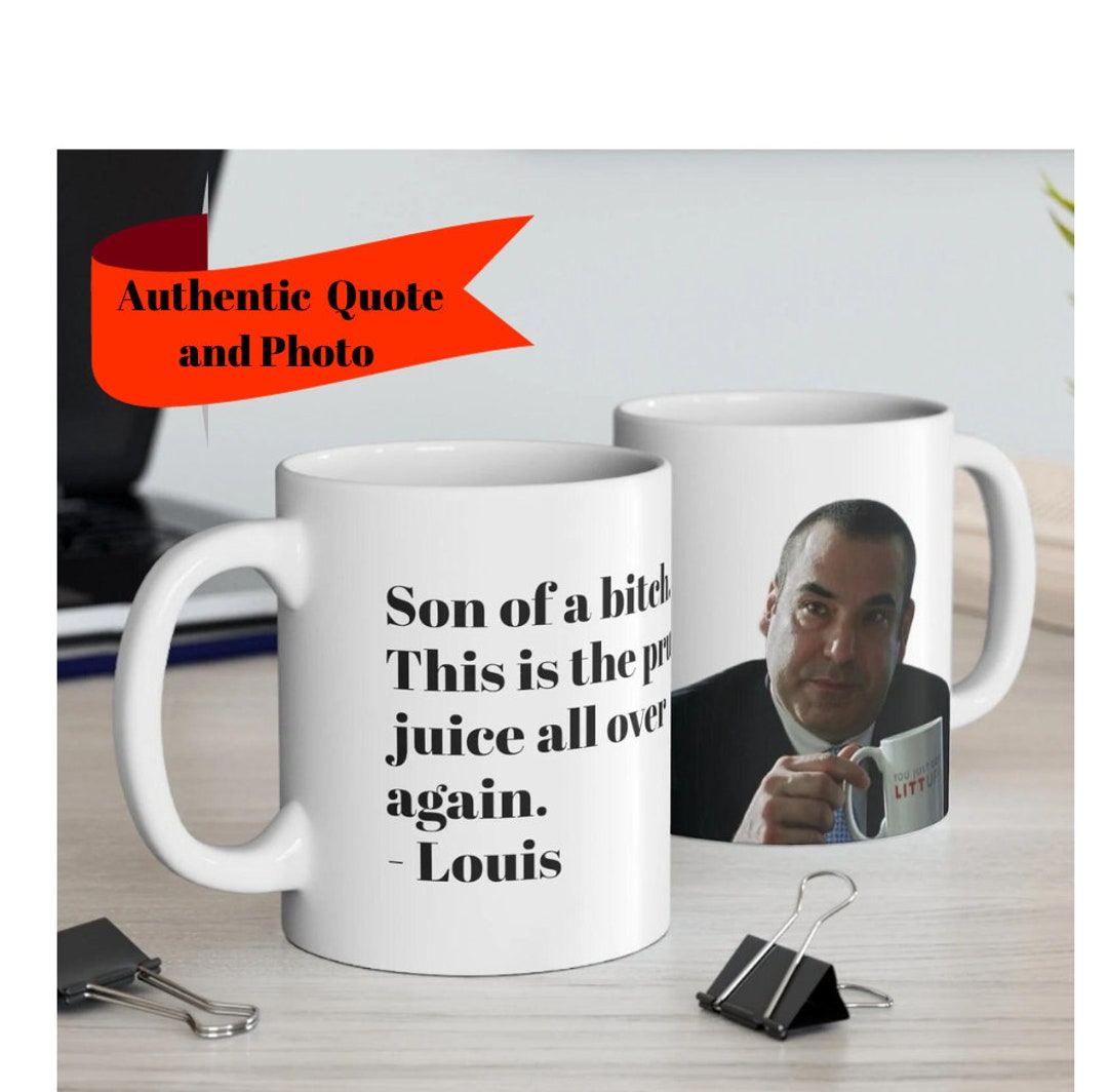 Lewis Litt Coffee Mug, Funny Novelty Gift, Suits TV Show - Etsy