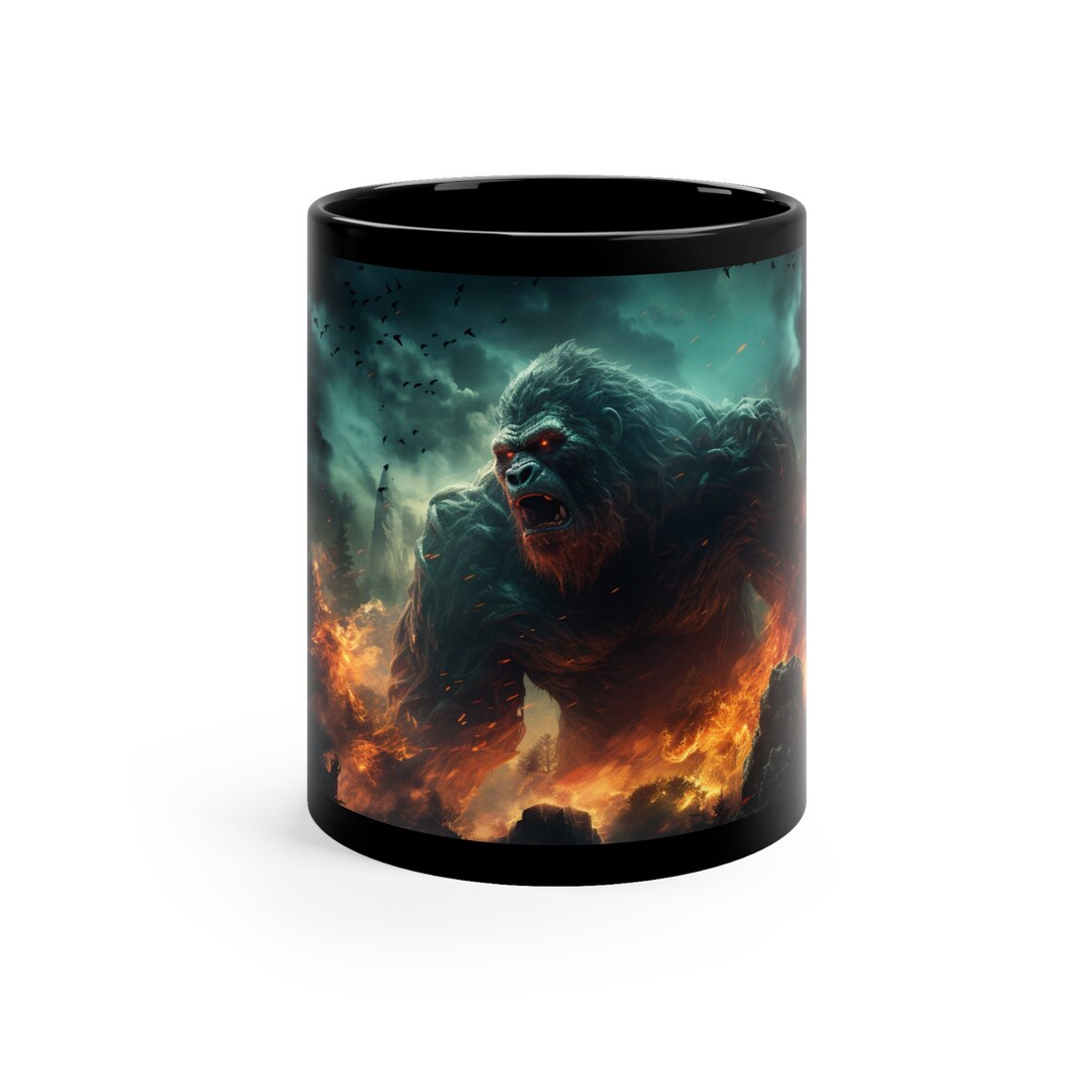 57-01 Bigfoot Mug Yeti Mug Big Foot Mug Sasquatch Mug - Etsy