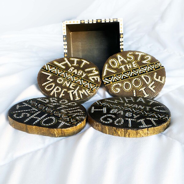 Painted Tree Rings - Etsy