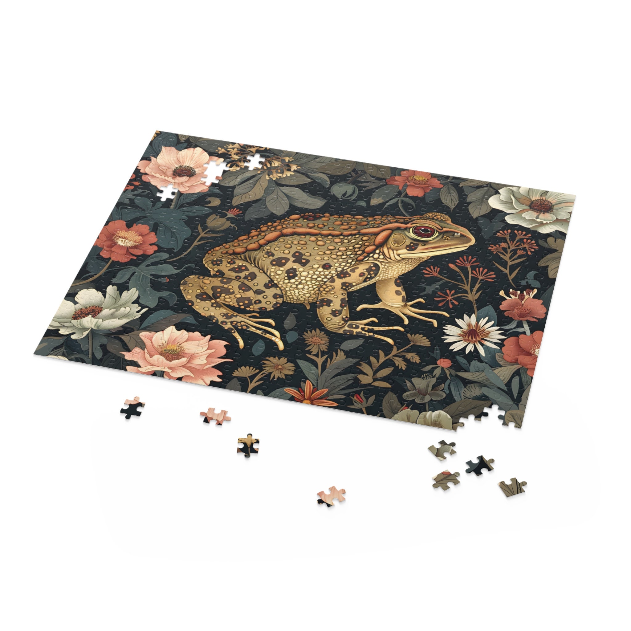 William Morris Inspired Toad Forest Jigsaw Puzzle, 120/252/500-piece ...