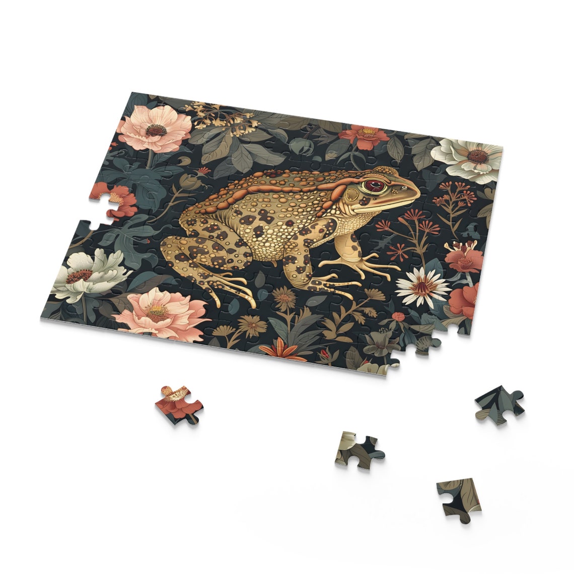 William Morris Inspired Toad Forest Jigsaw Puzzle, 120/252/500-piece ...